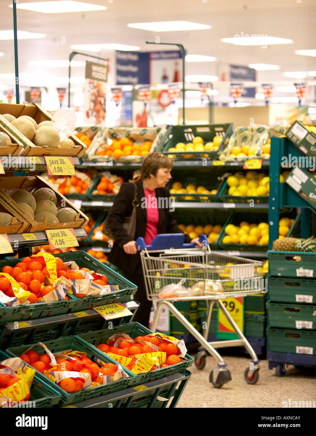 Tesco fruit vegetables hi-res stock photography and images - Alamy