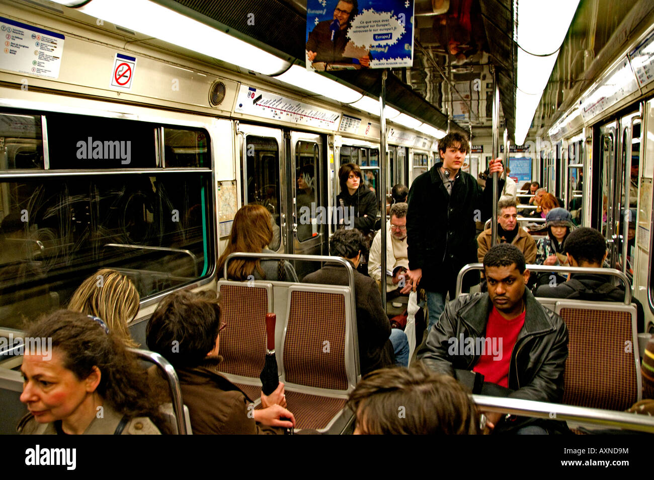 Metro commuters drive move driving fast moving road rush traffic ...