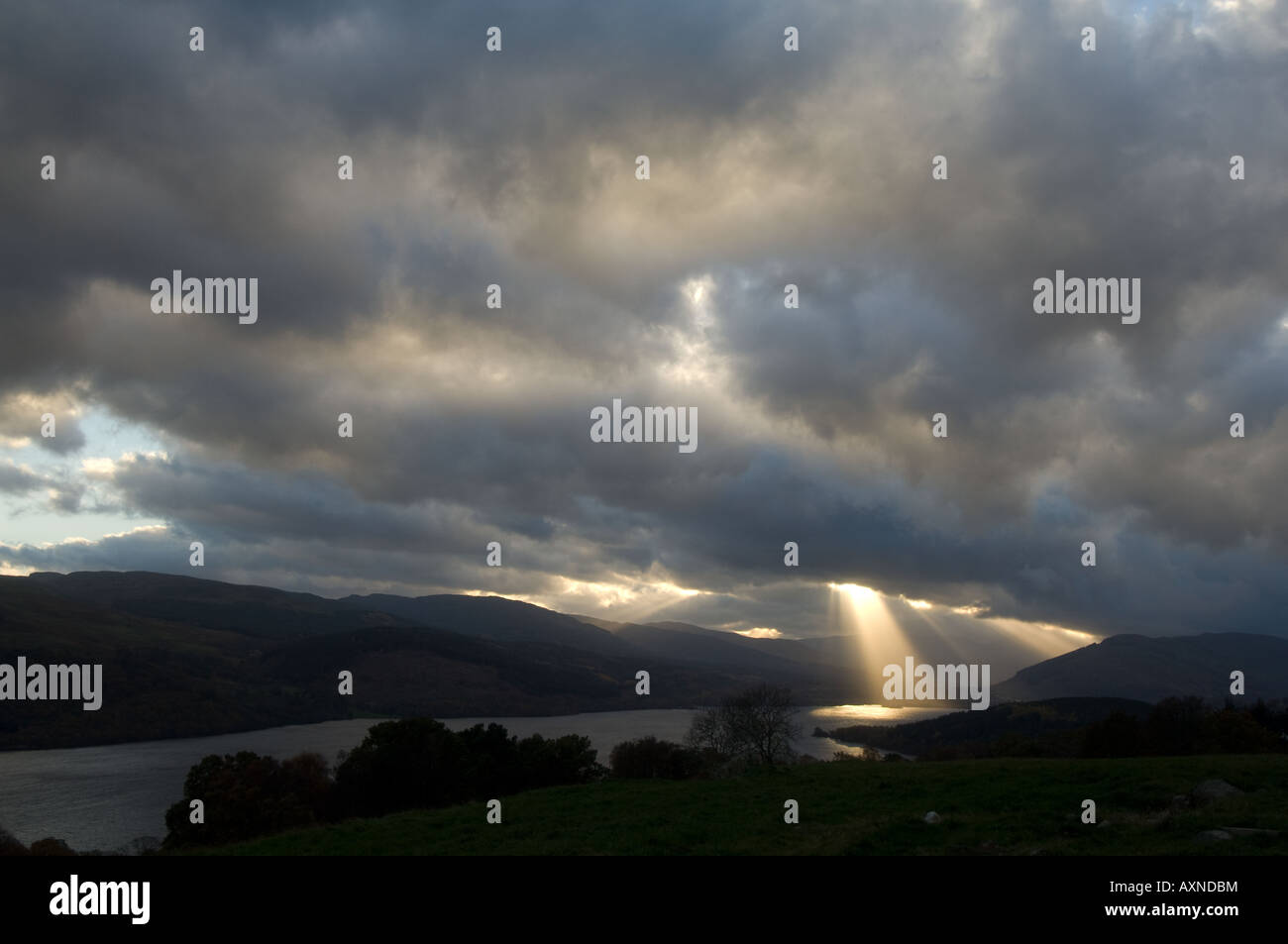 Loch Tay Sunset High Resolution Stock Photography and Images - Alamy