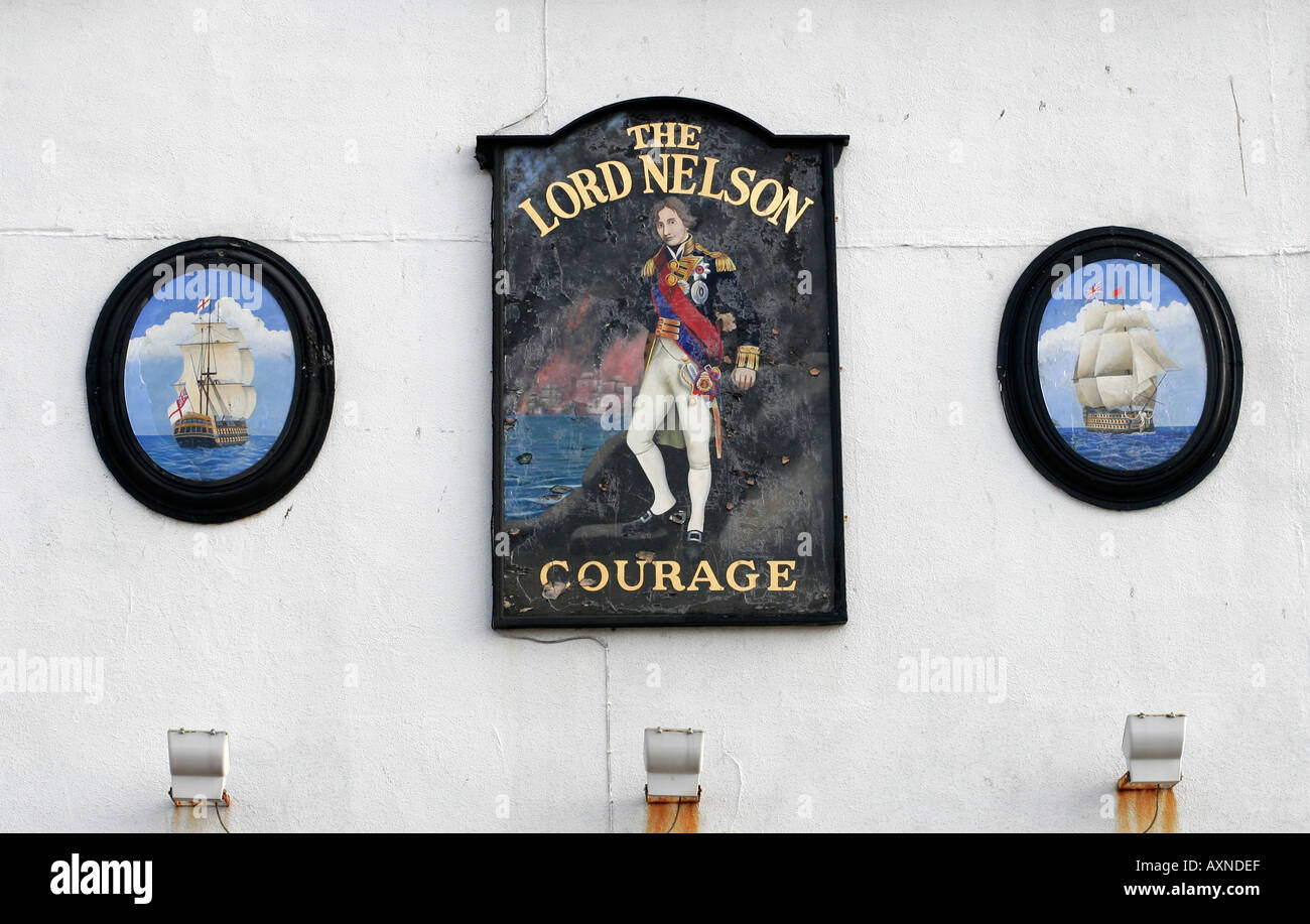 Lord nelson trafalgar tavern hi-res stock photography and images - Alamy