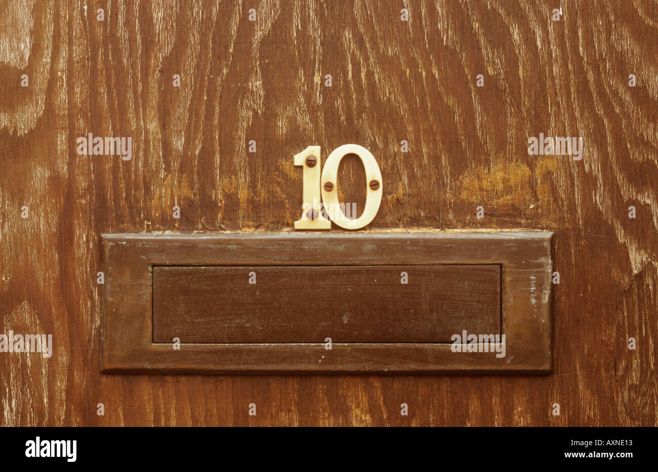 Number 10 door hi-res stock photography and images - Alamy