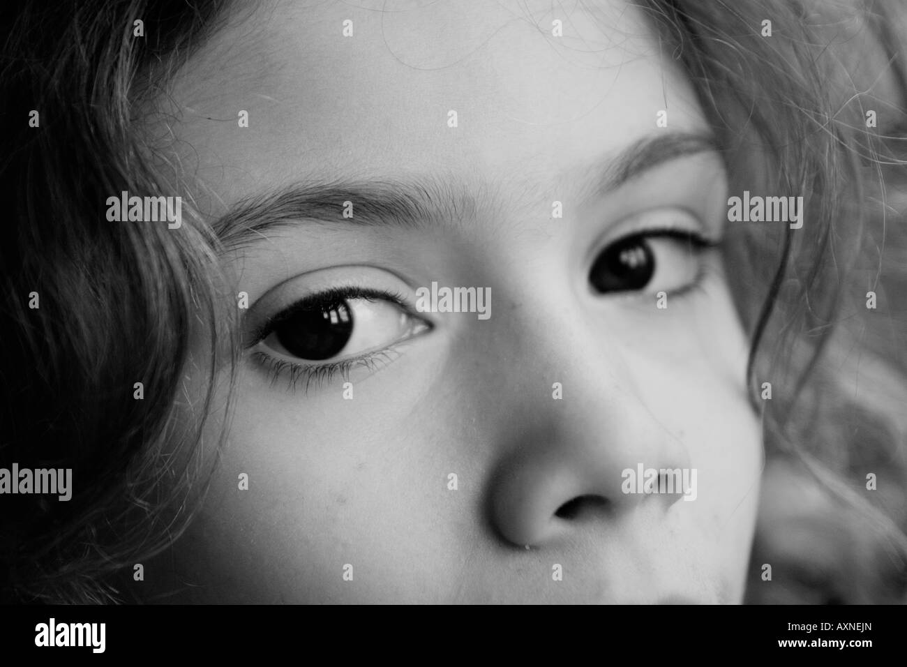 Preteen childhood Black and White Stock Photos & Images - Alamy