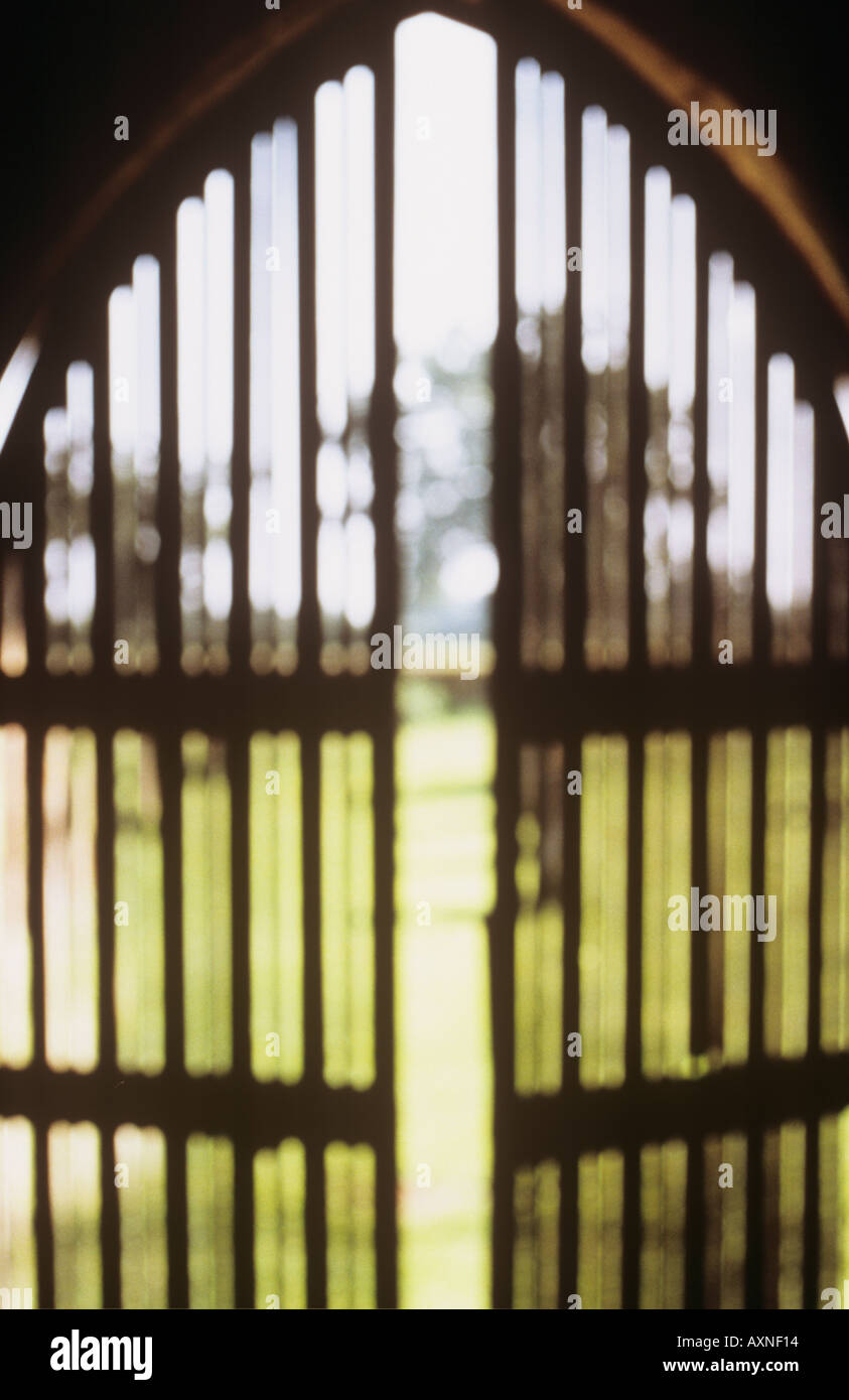 Slatted gates hi-res stock photography and images - Alamy