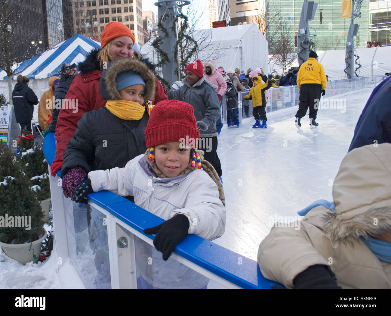 Black children 'children skating hi-res stock photography and images ...
