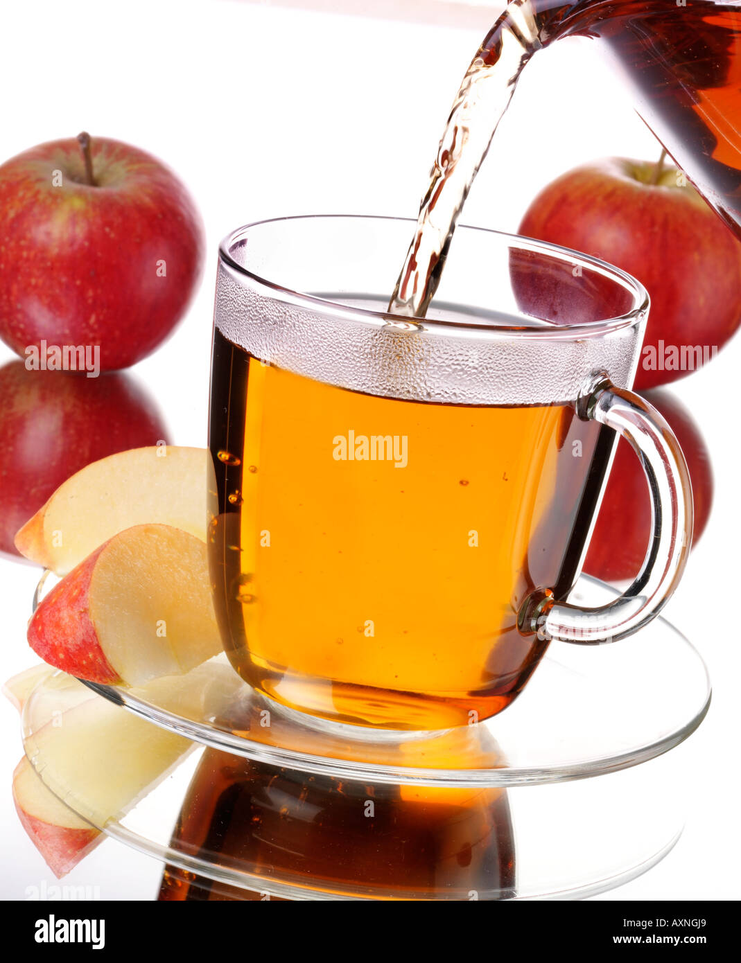 TURKISH APPLE TEA Stock Photo - Alamy