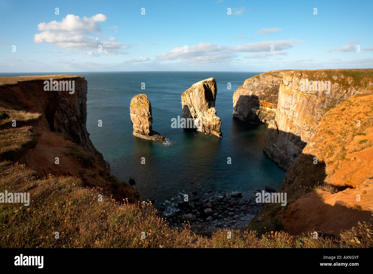 Stack Rocks Pembrokeshire West Wales Stock Photo - Alamy
