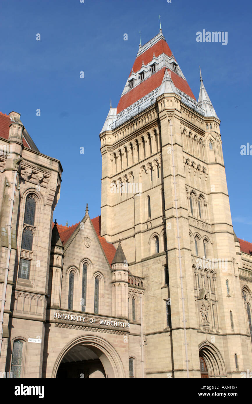 Umist campus manchester university manchester hi-res stock photography ...