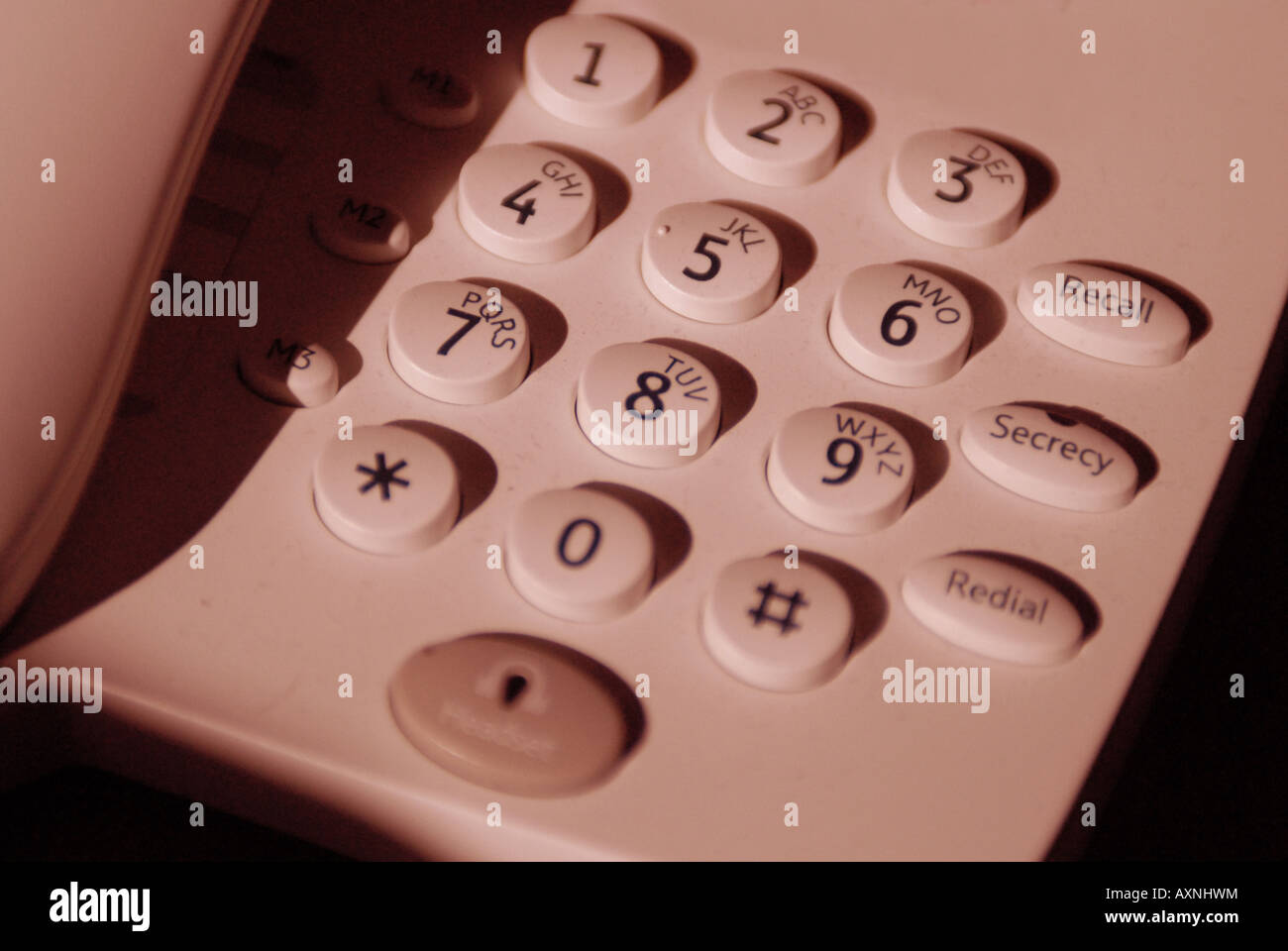Otffice Telephone close up BT Converse 1100 Stock Photo - Alamy