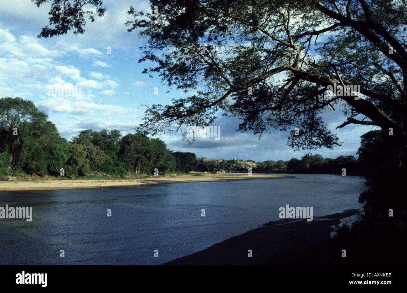 Wet season flow of Bubi River Stock Photo - Alamy