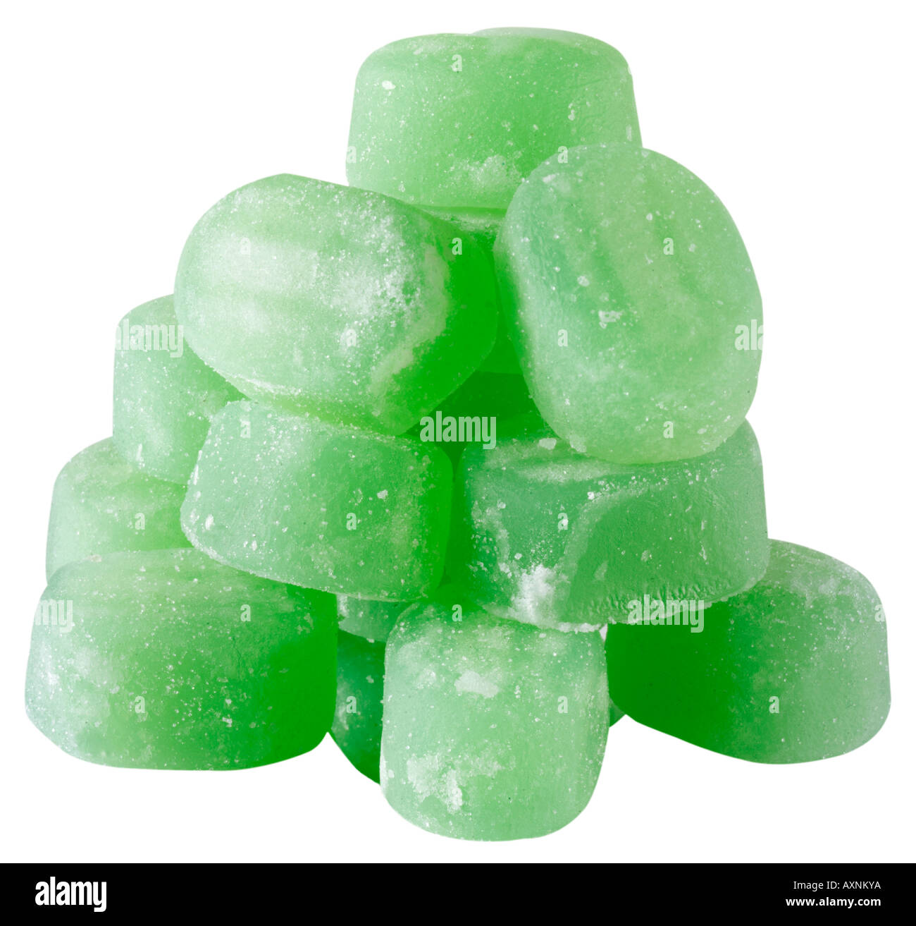 MINT TURKISH DELIGHT / CUT OUT Stock Photo - Alamy