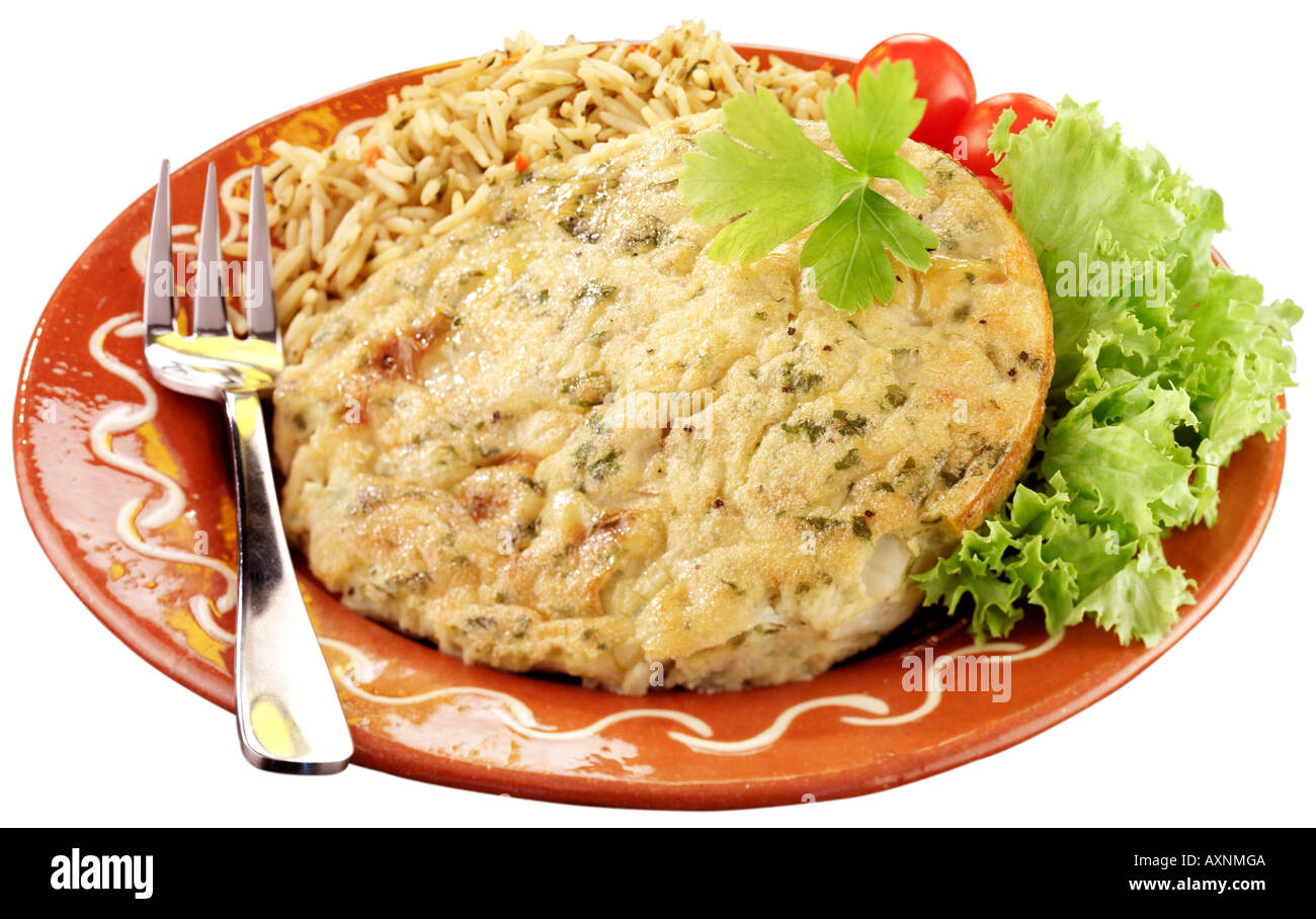 SPANISH TORTILLAS TAPAS CUT OUT Stock Photo - Alamy