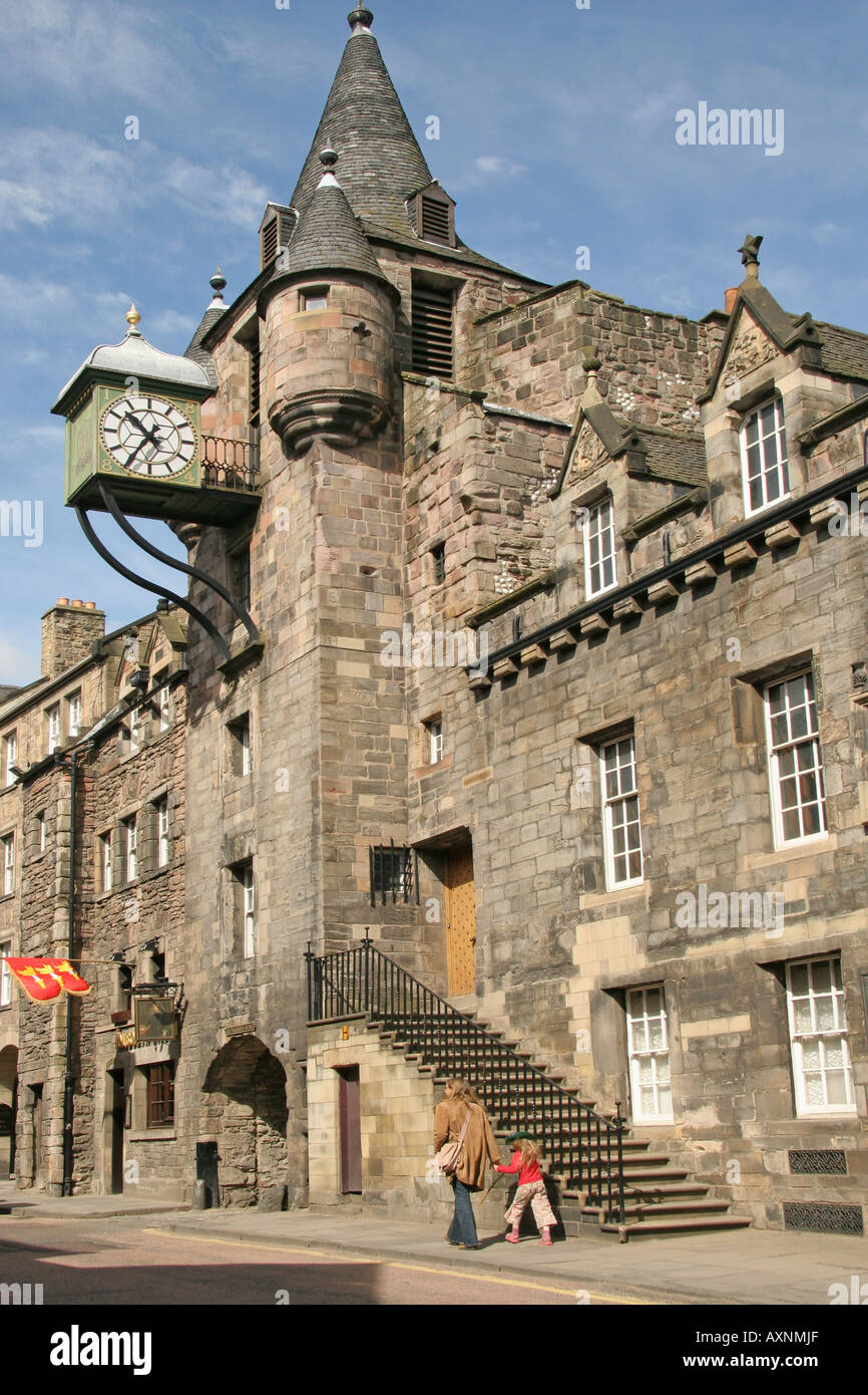Old Tolbooth, Canongate, Royal Mile, Edinburgh,Scotland Stock Photo - Alamy