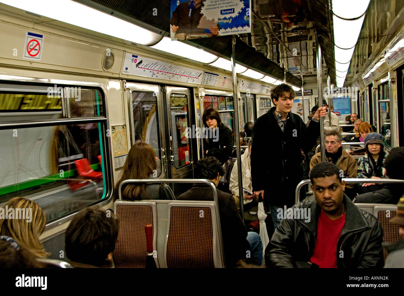 Metro commuters drive move driving fast moving road rush traffic ...