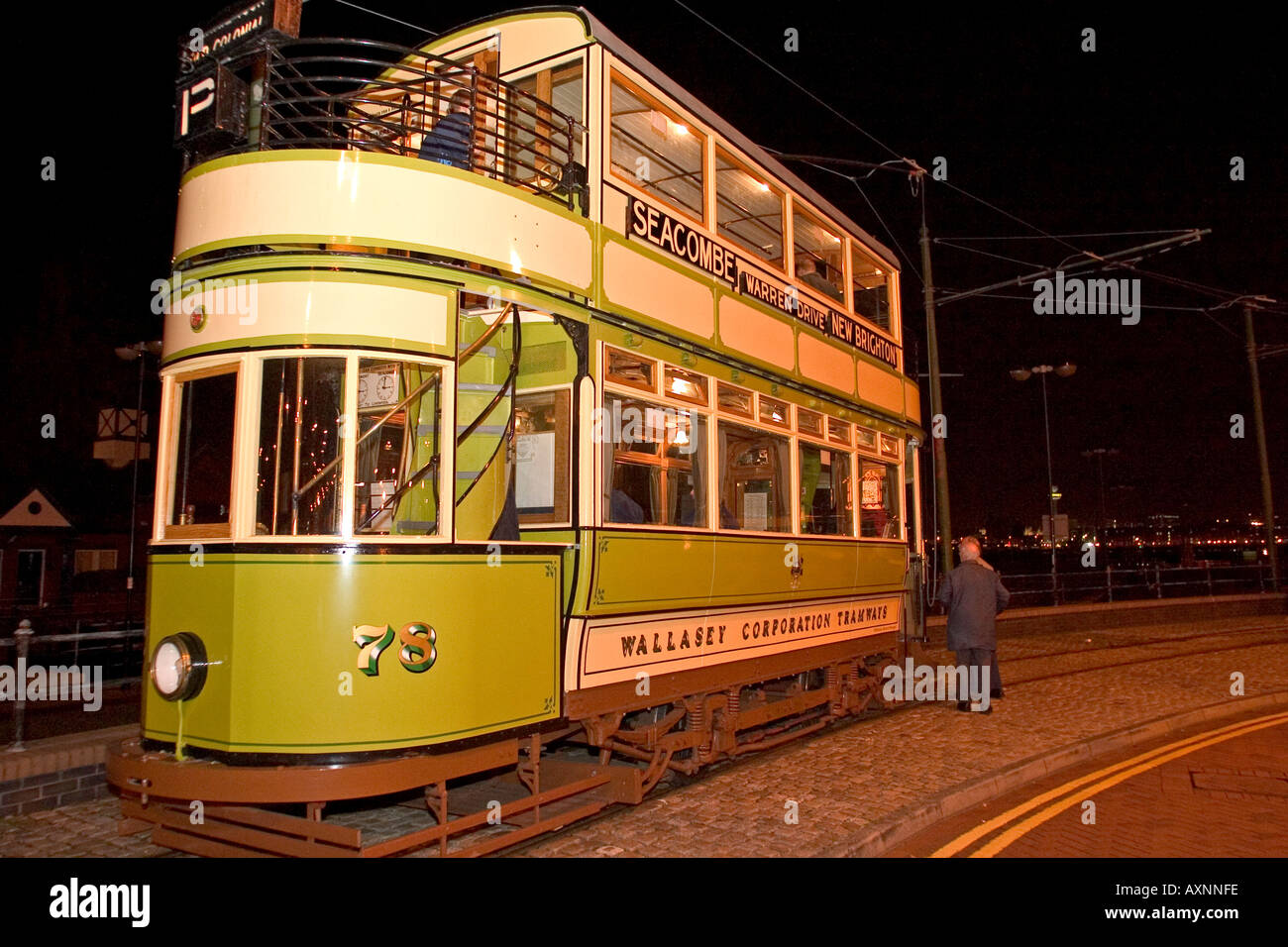Wirral public tram wirral uk hi-res stock photography and images - Alamy