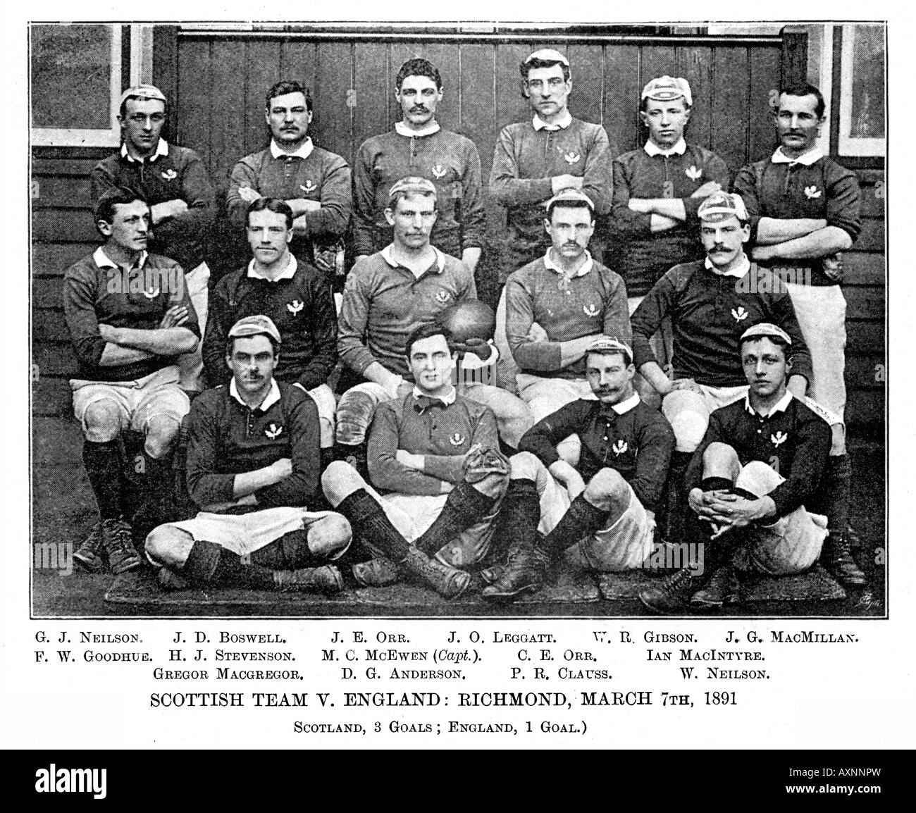 Scottish goal Black and White Stock Photos & Images - Alamy