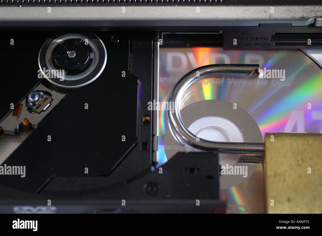 DVD reader unit optical reader for Digital video or audio disc with ...