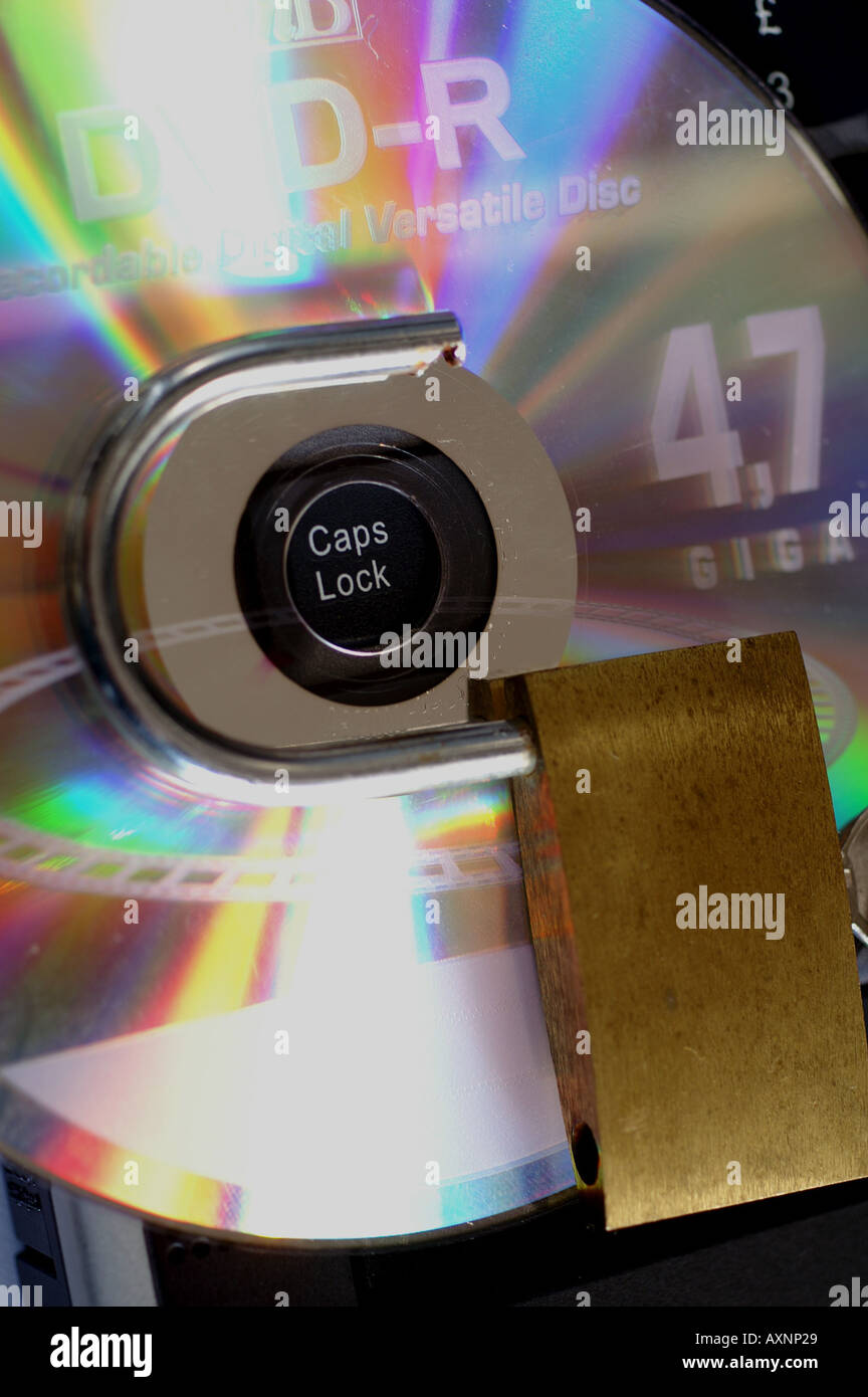 DVD hole around caps lock light diffraction spectrum colours disc audio ...