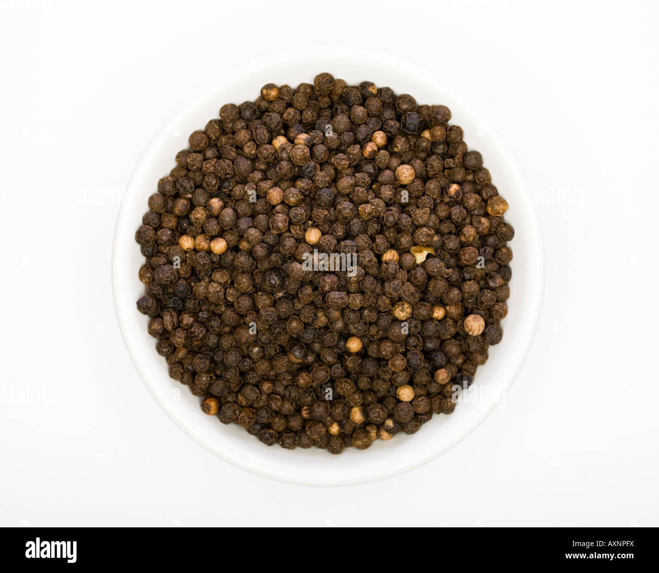 Overhead black pepper in hi-res stock photography and images - Alamy