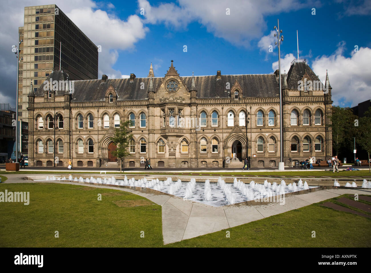 Middlesbrough Town Hall Victoria Square Teesside Cleveland England ...