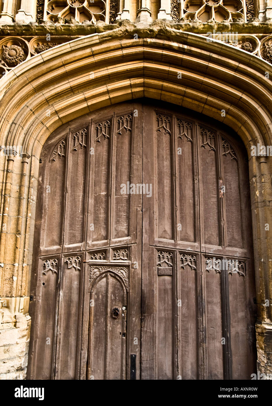 cambridge college architecture building university pillars door windows ...