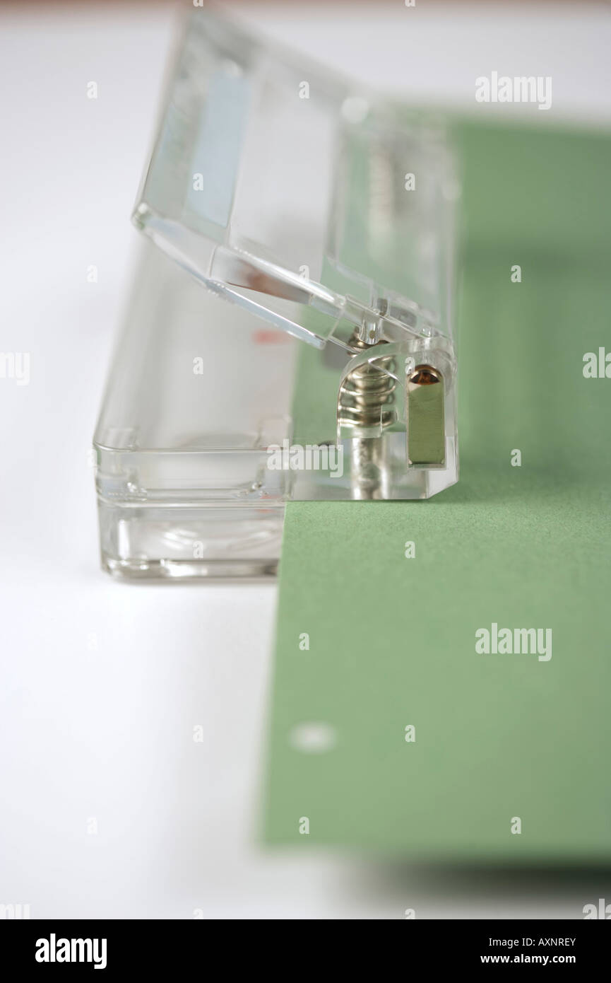 A paper punch Stock Photo - Alamy