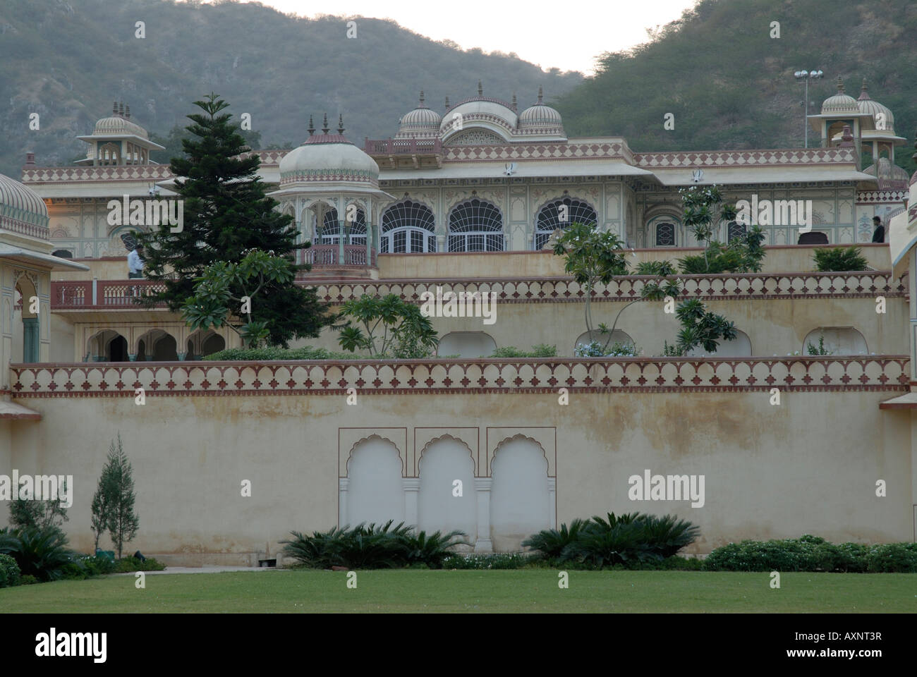 Terraces in the The 18th Century Vidyadhar Garden near Jaipur Rajasthan ...