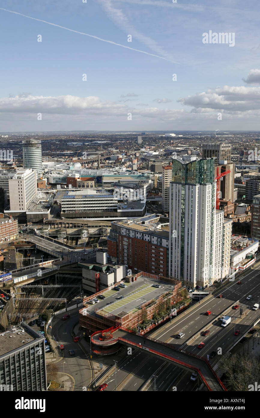 Birmingham City Centre cityscape England Uk Stock Photo - Alamy