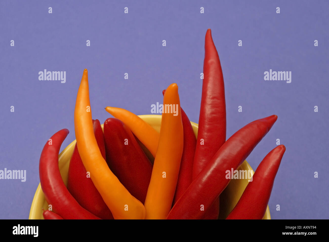 Assorted chilli peppers Stock Photo - Alamy