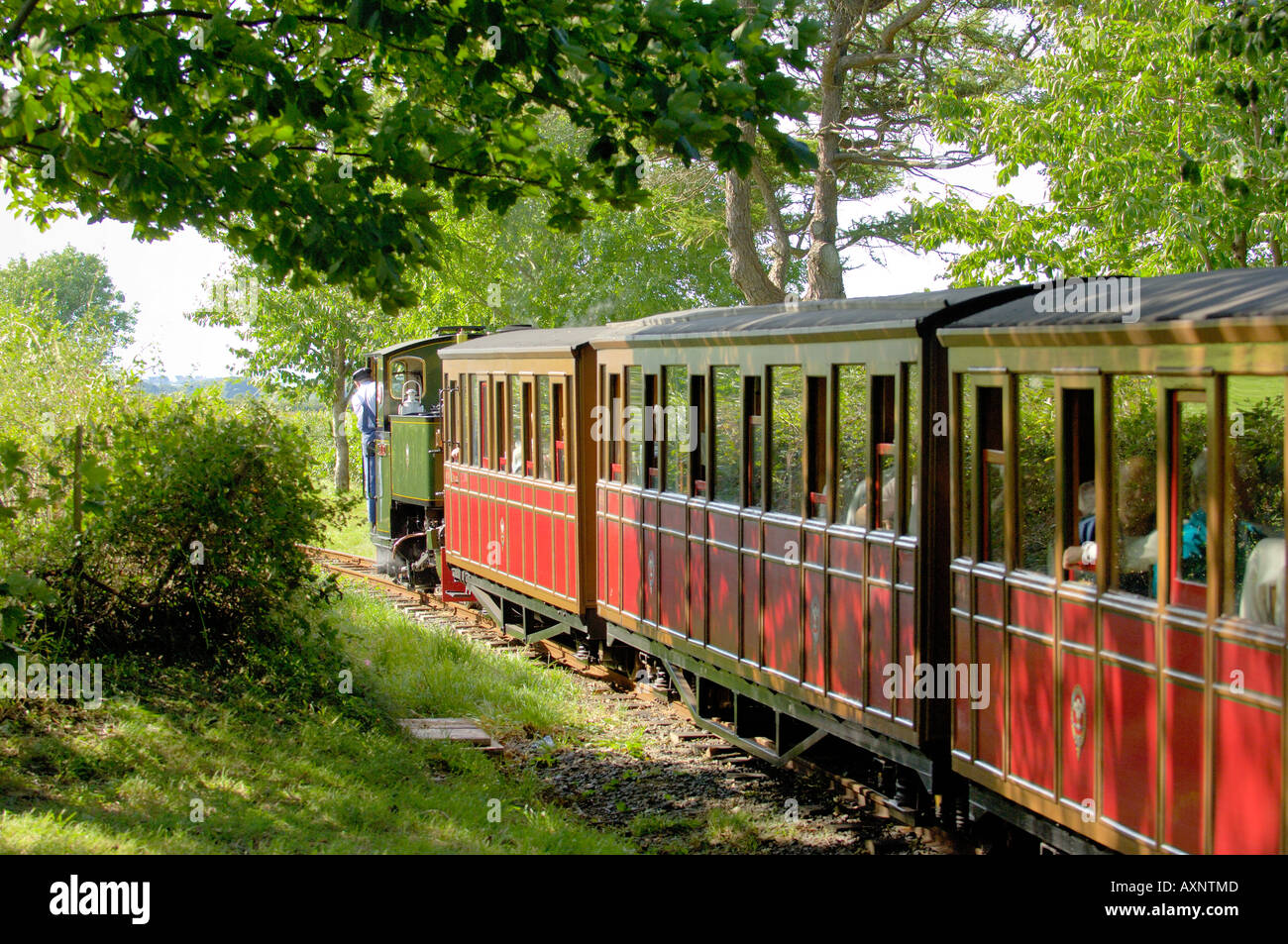 Steam Train Leaving Rhydyronen Station Tal y llyn Railway North West ...