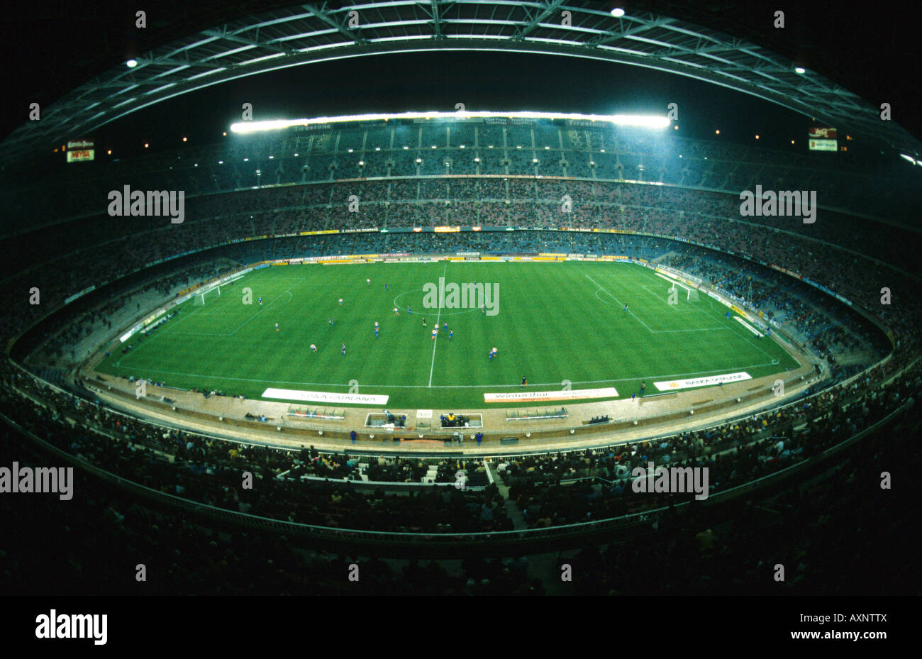 Nou camp football stadium view full hi-res stock photography and images ...