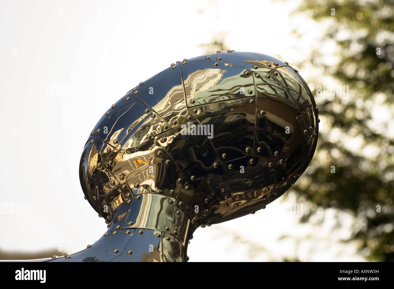 stainless steel head thing Stock Photo - Alamy