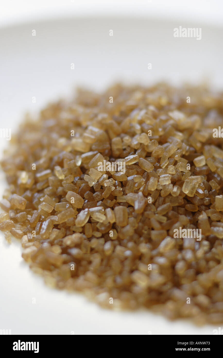 Raw cane sugar Stock Photo - Alamy