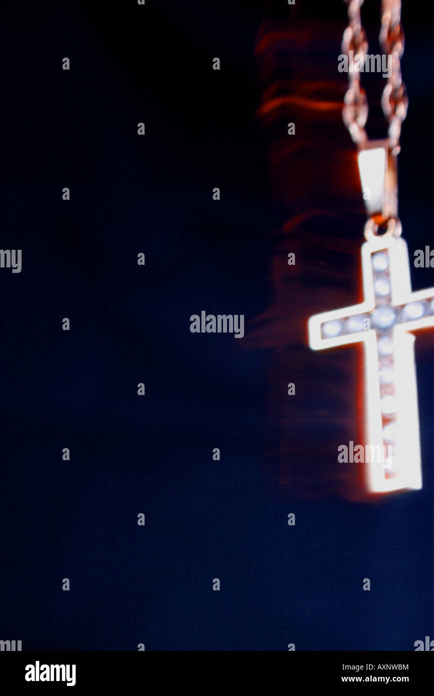 Gold crucifix cross hi-res stock photography and images - Alamy