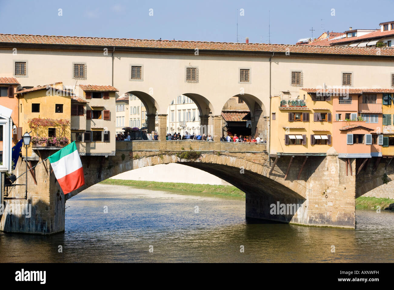 Ponte Vecchio old bridge Florence Italy Stock Photo - Alamy