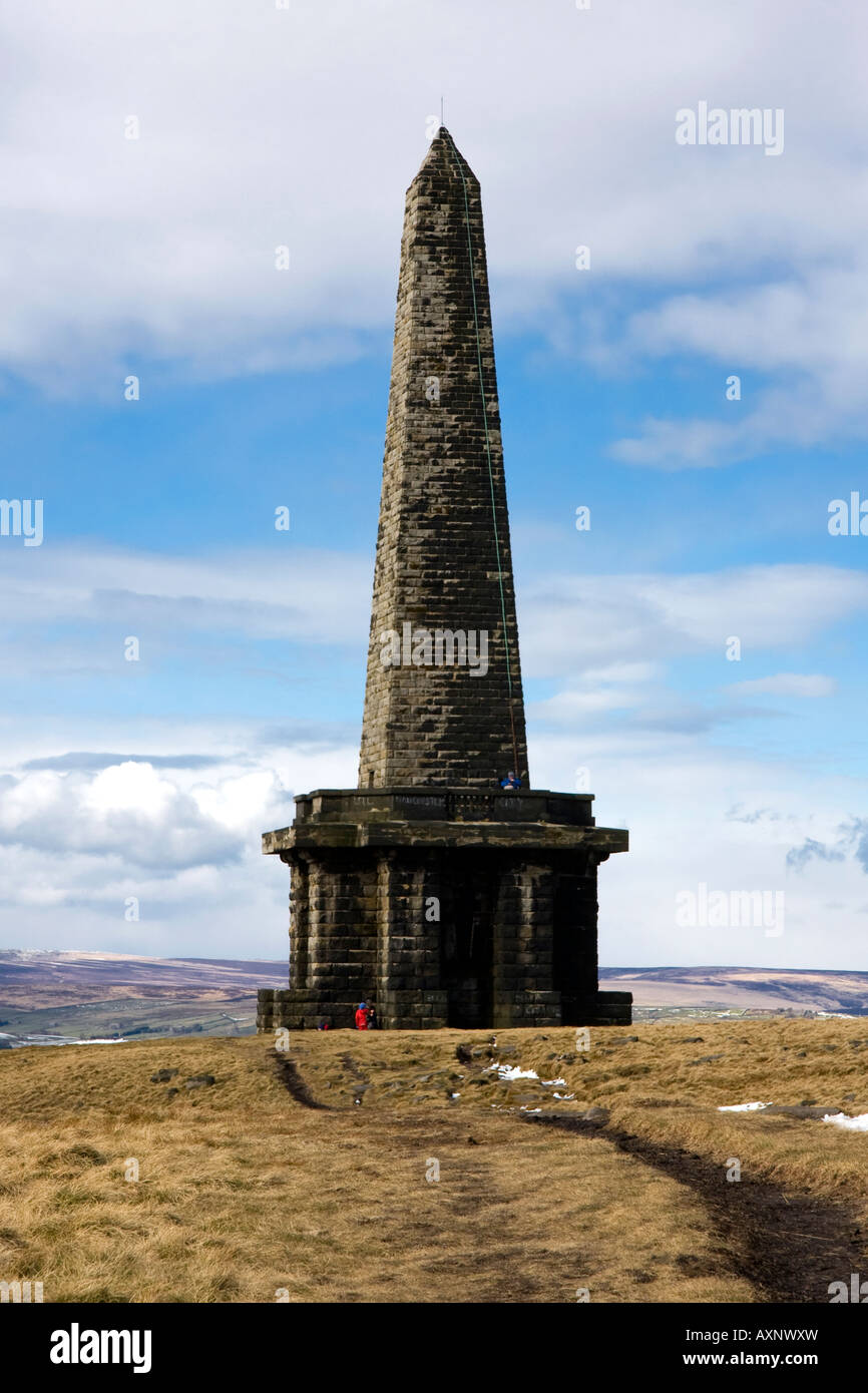 Stoodley pike monument napoleonic wars hi-res stock photography and ...