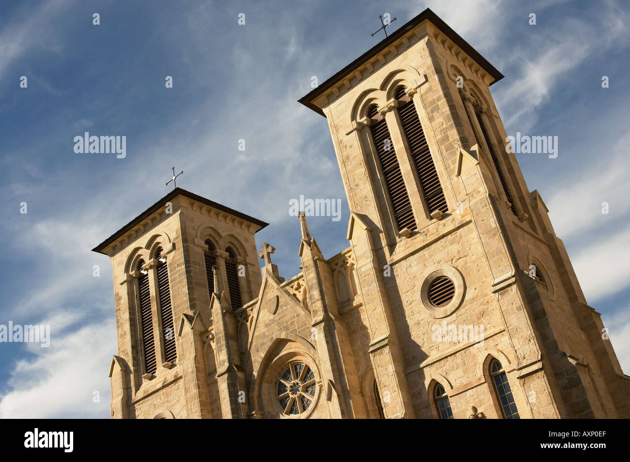 TEXAS San Antonio San Fernando Cathedral Gothic Revival architectural ...