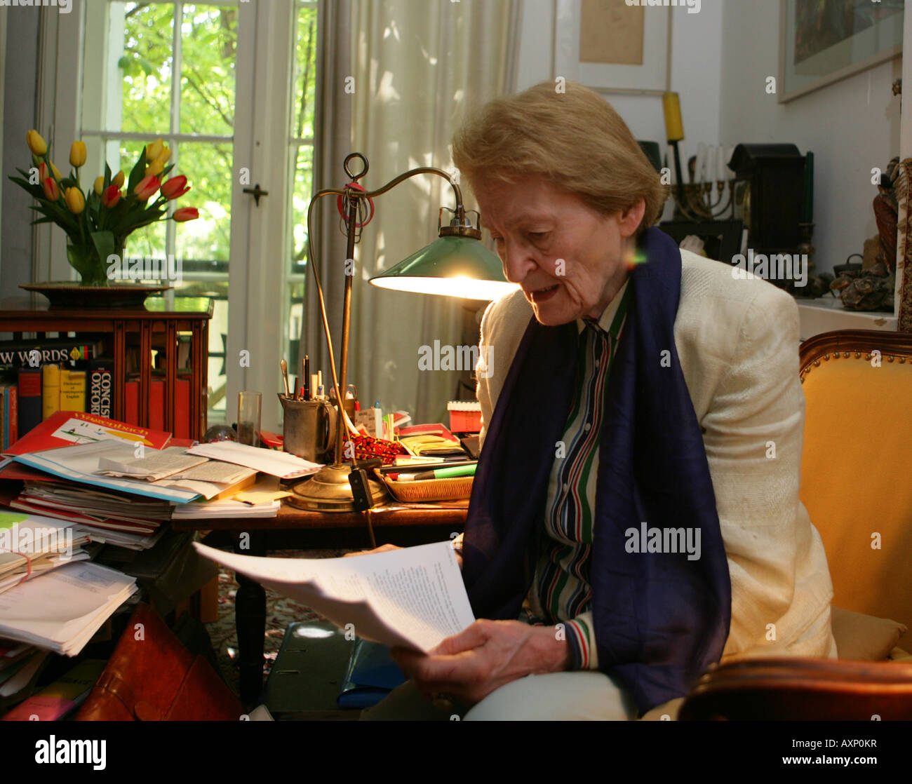 Maria Sommer in her office room Stock Photo - Alamy