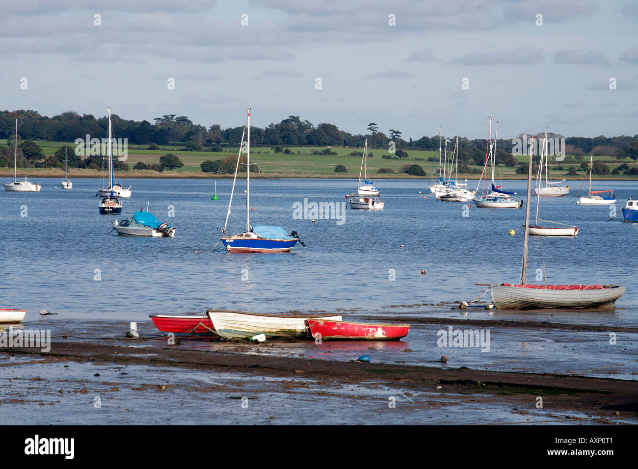 River views at Manningtree England s smallest town on the south bank of ...