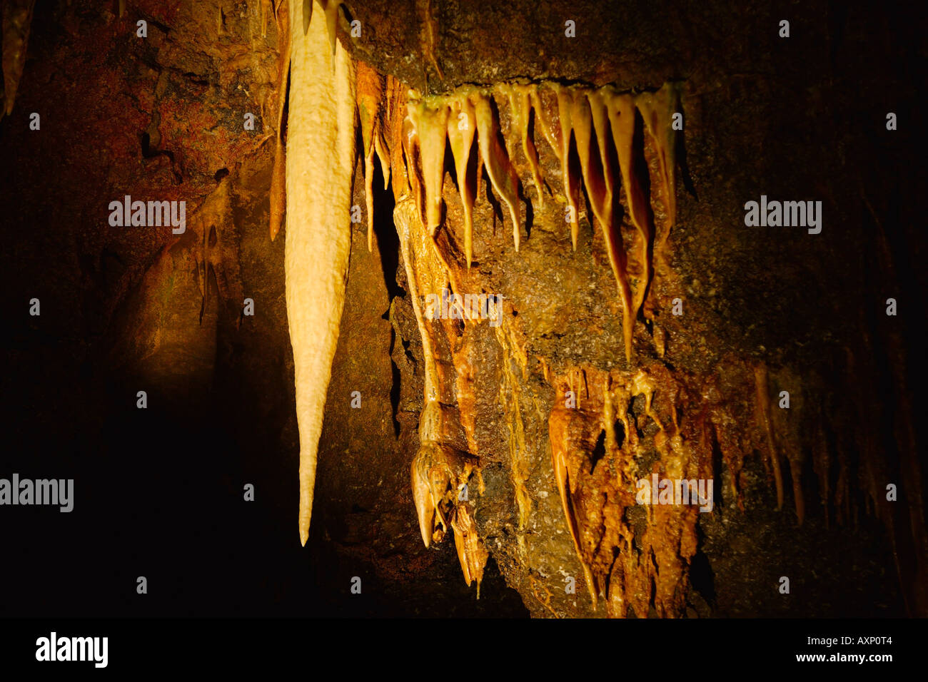 Inside of a cave Stock Photo - Alamy