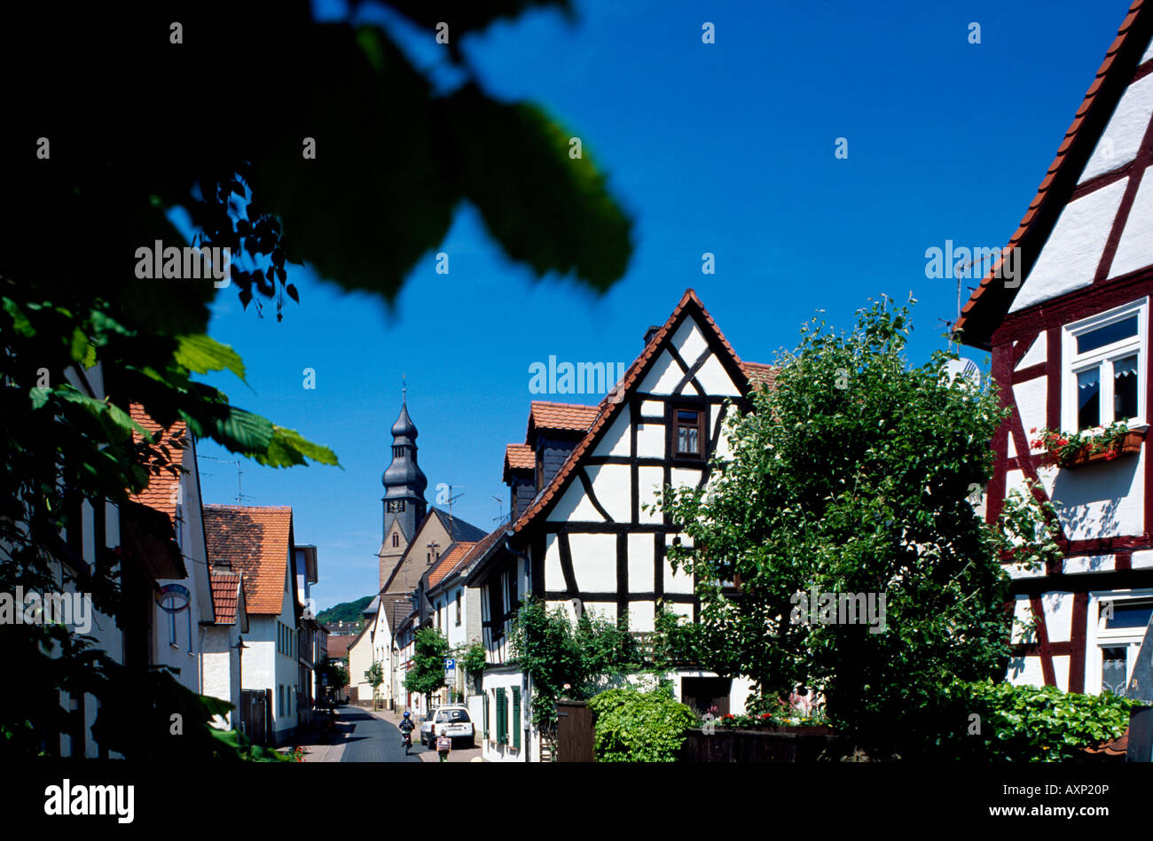 St. Peter and Paul, oldtown, Hofheim, Taunus, Hesse, Germany Stock ...