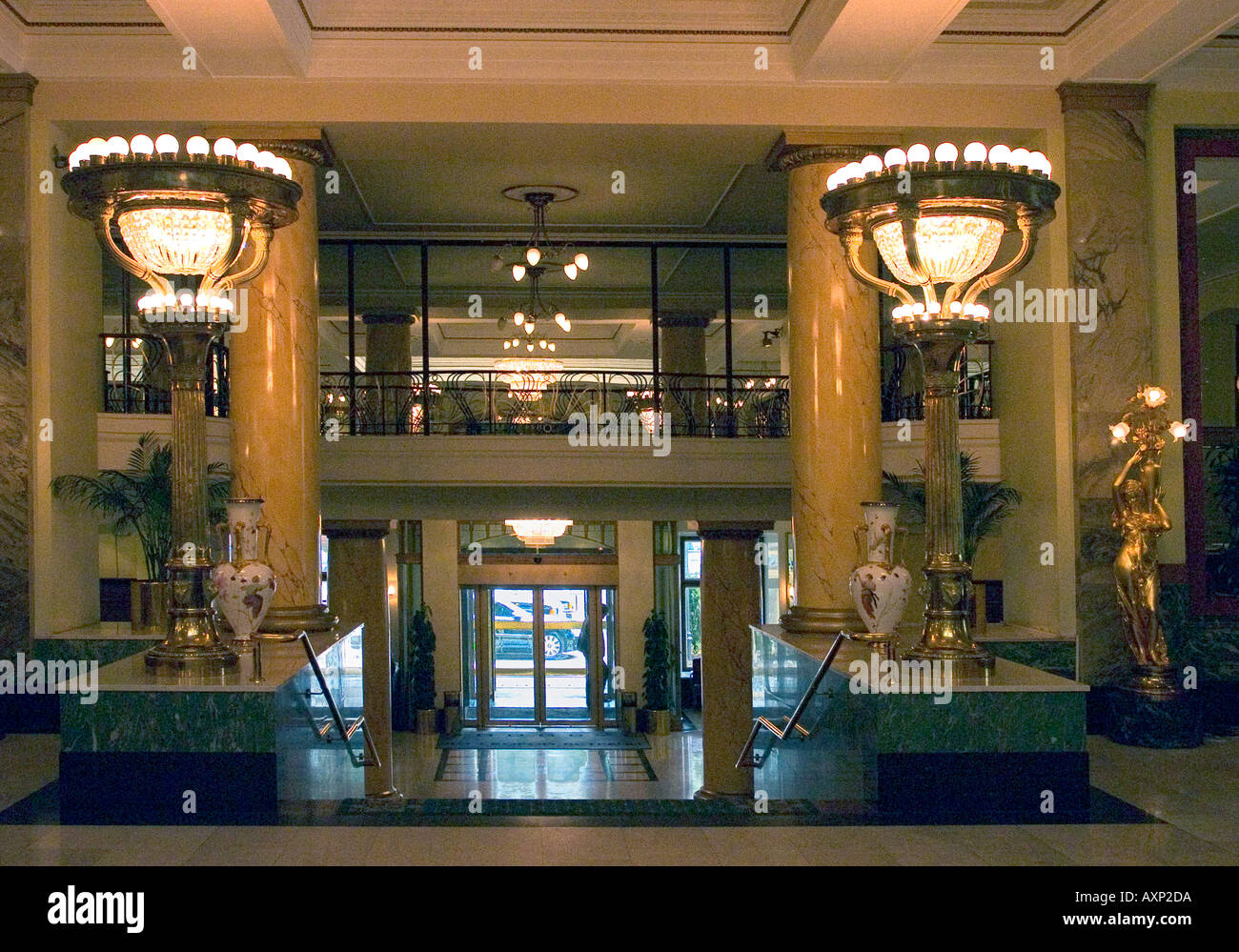 Main Entrance and Lobby Hotel Metropol Moscow Stock Photo - Alamy