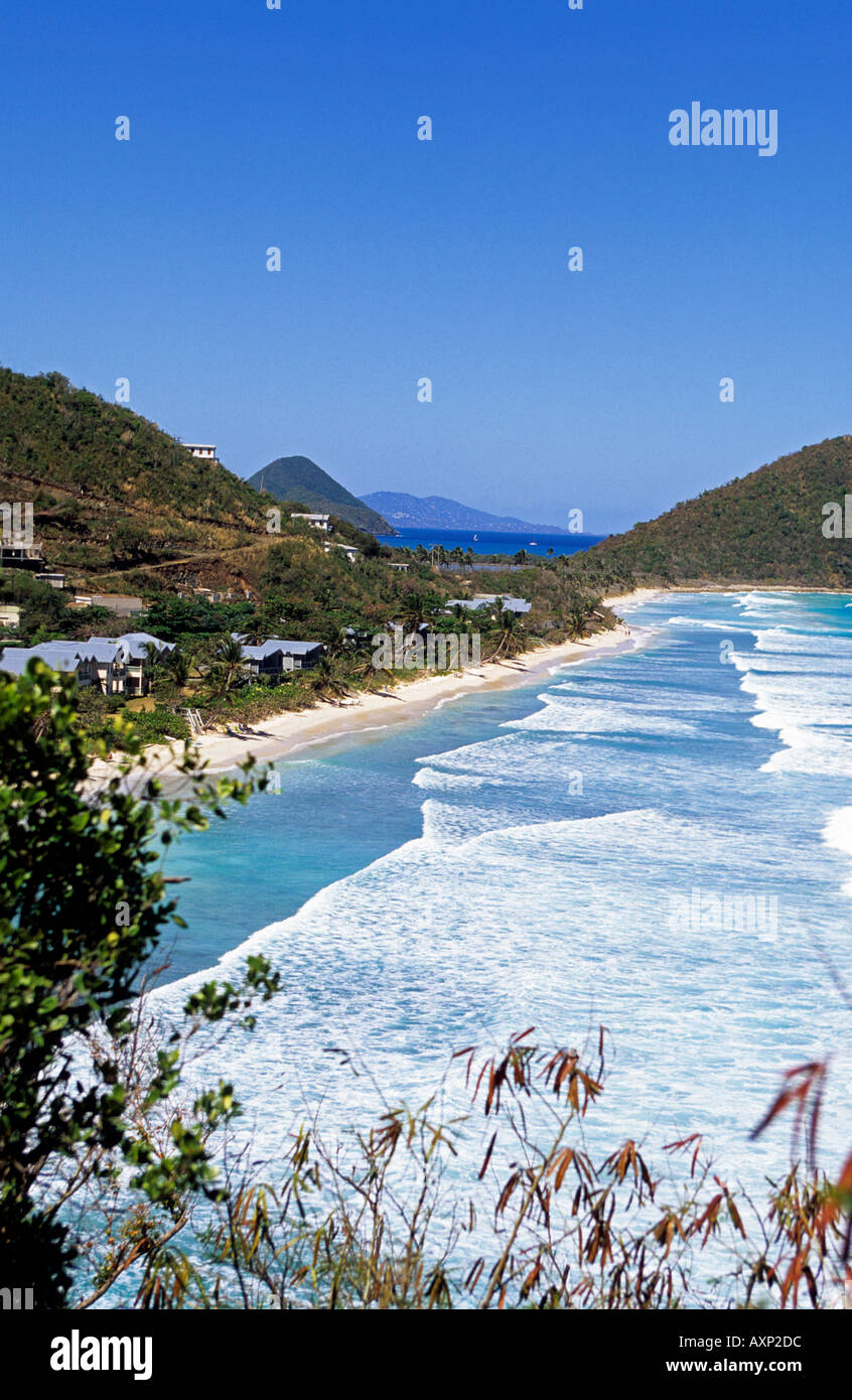 British Virgin Islands Tortola Caribbean BVI long bay Stock Photo - Alamy