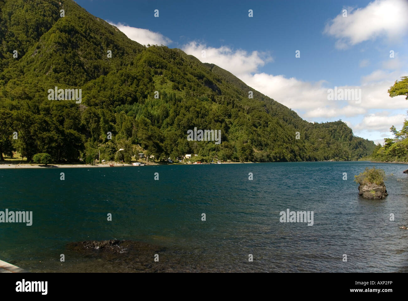 Chile Lake District Stock Photo - Alamy