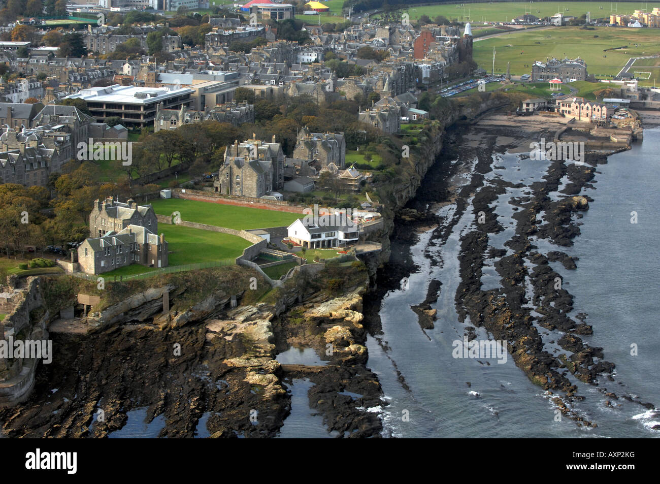 Aerial view of St Andrews Stock Photo - Alamy