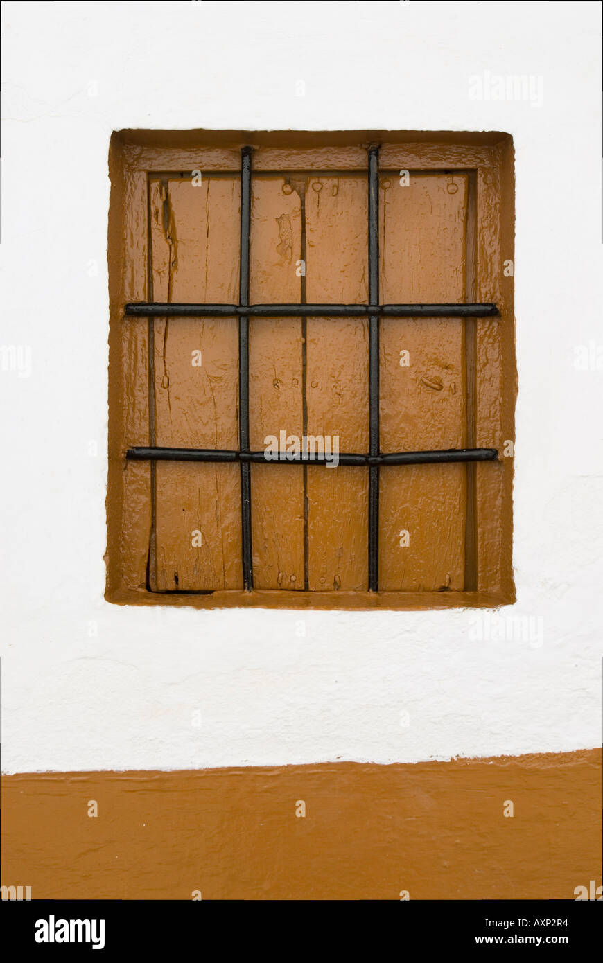 Old Spanish window Stock Photo - Alamy