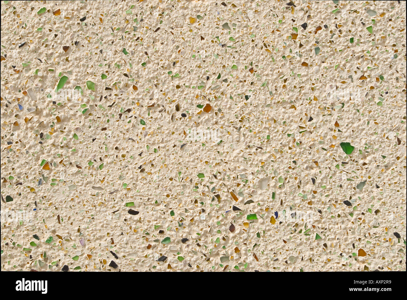 Wall with embedded glass Stock Photo - Alamy