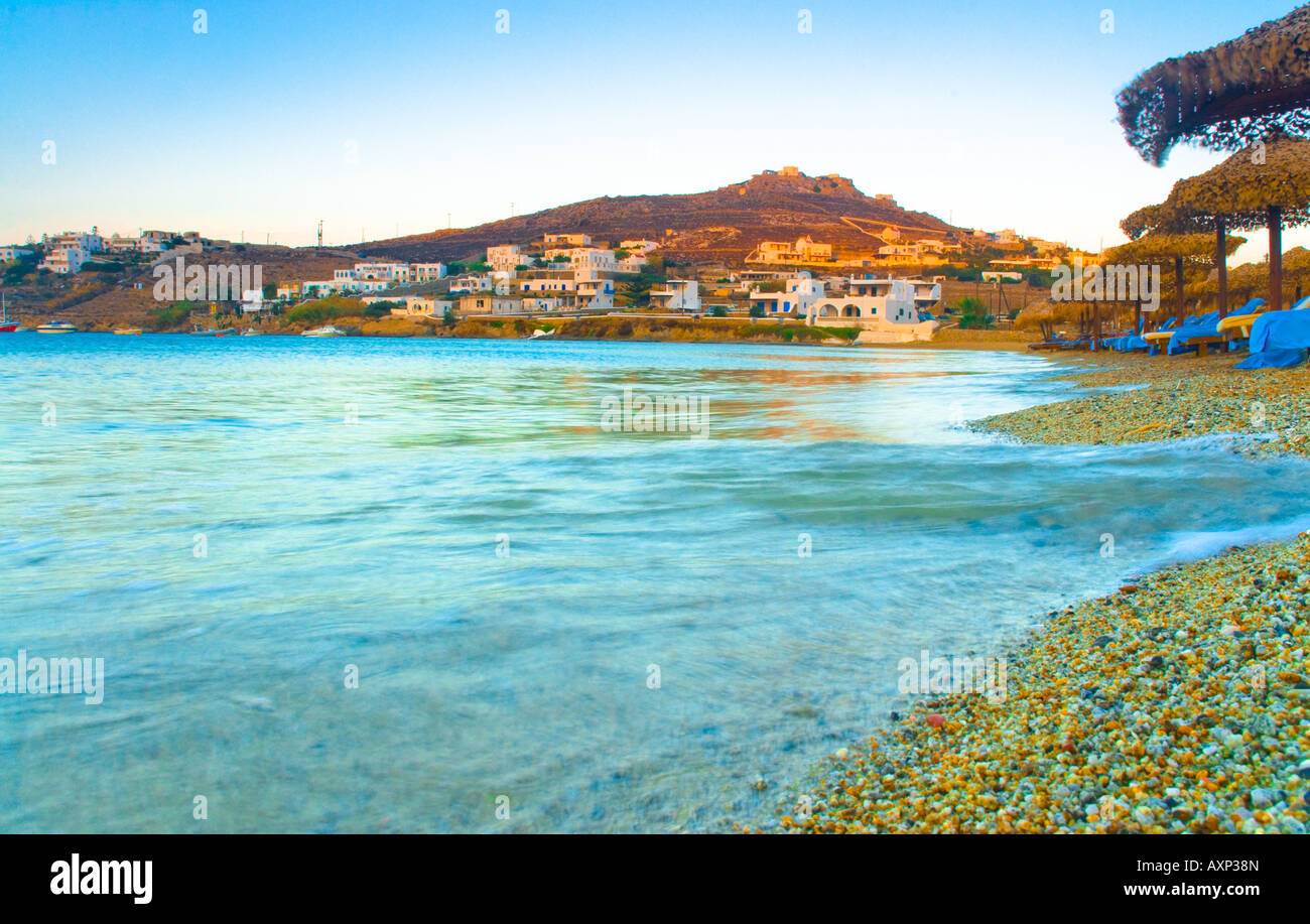 Ornos beach hi-res stock photography and images - Alamy