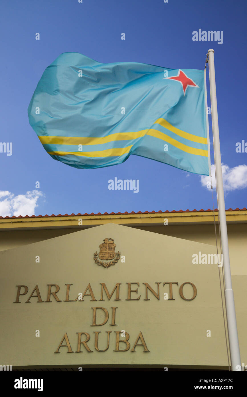 Parliament of Aruba Oranjestad Aruba Caribbean Stock Photo - Alamy