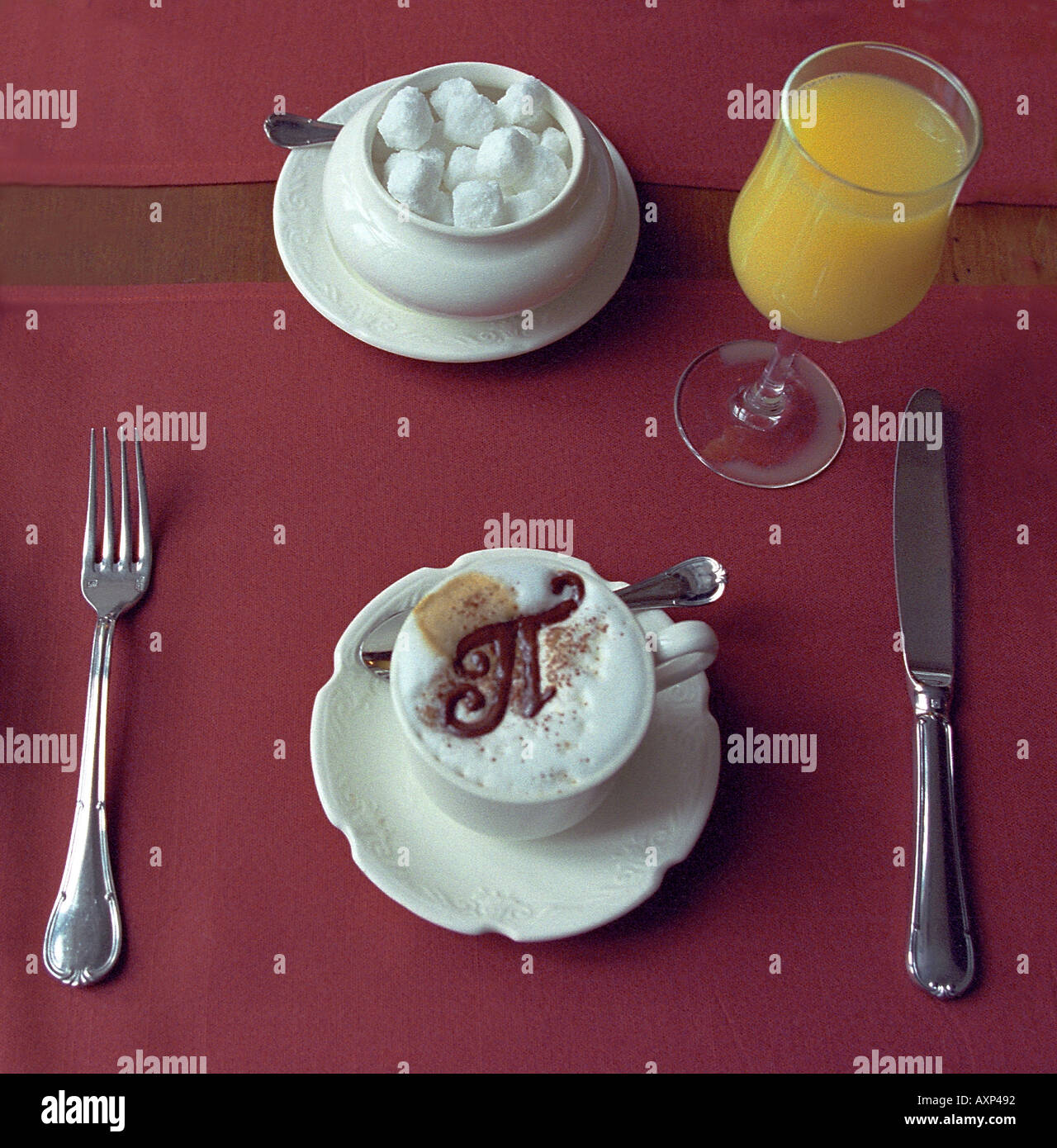 P cappuccino hi-res stock photography and images - Alamy