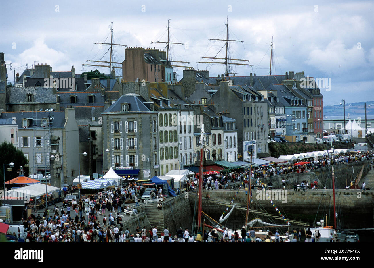 Brittany Finistere coast Douarnenez Stock Photo - Alamy